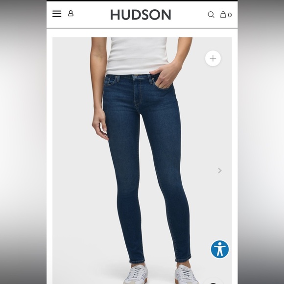 Hudson Jeans | Jeans | Nwot Hudson Nico Mid Rise Skinny Denim Color ...